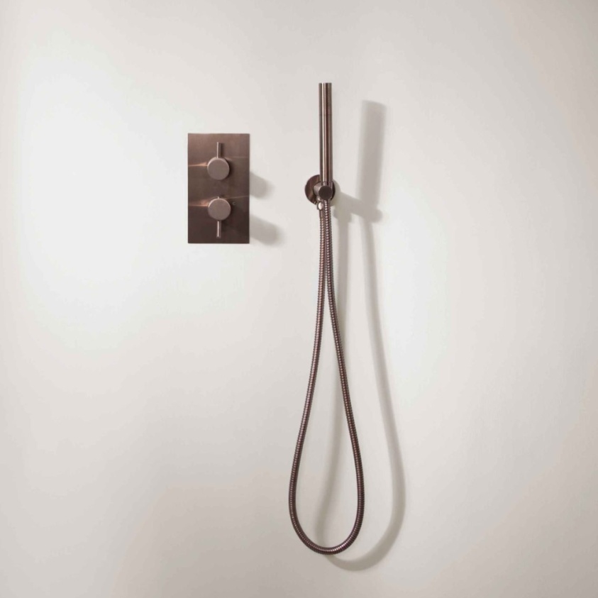 JTP Vos Bronze Single Outlet Concealed Shower Valve | Sanctuary